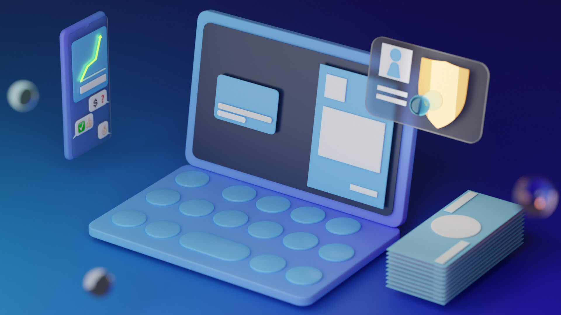 ArtStation - Banking services animation