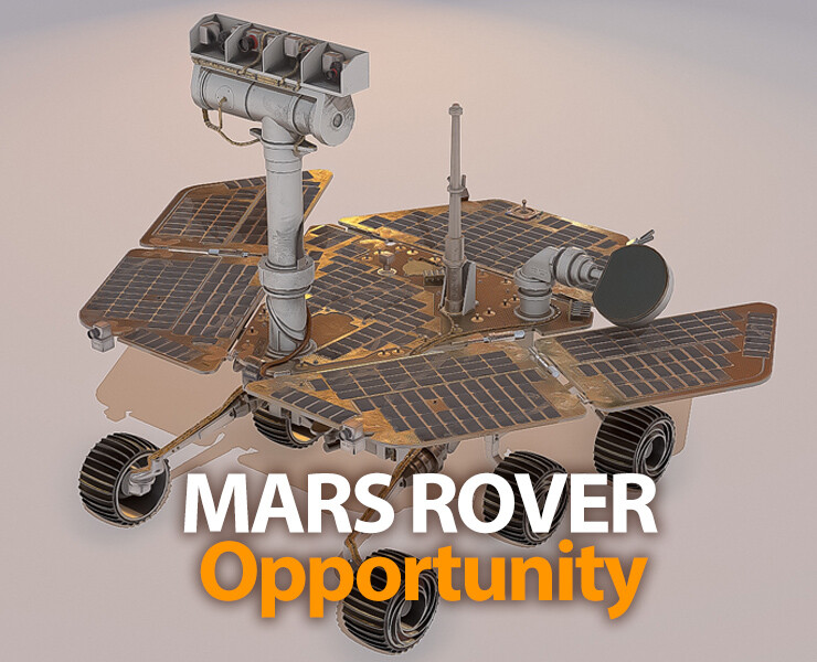 ArtStation - Opportunity Mars Rover