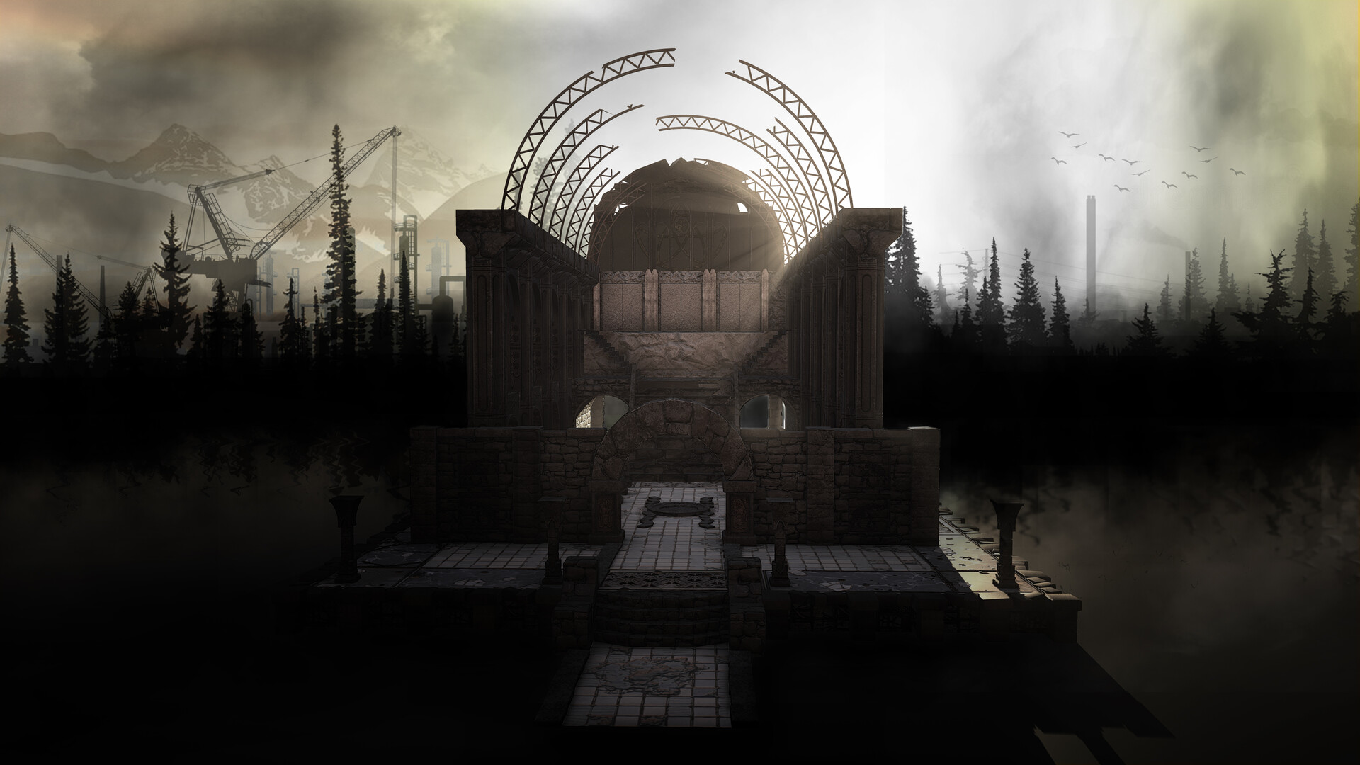 ArtStation - Church Game Art