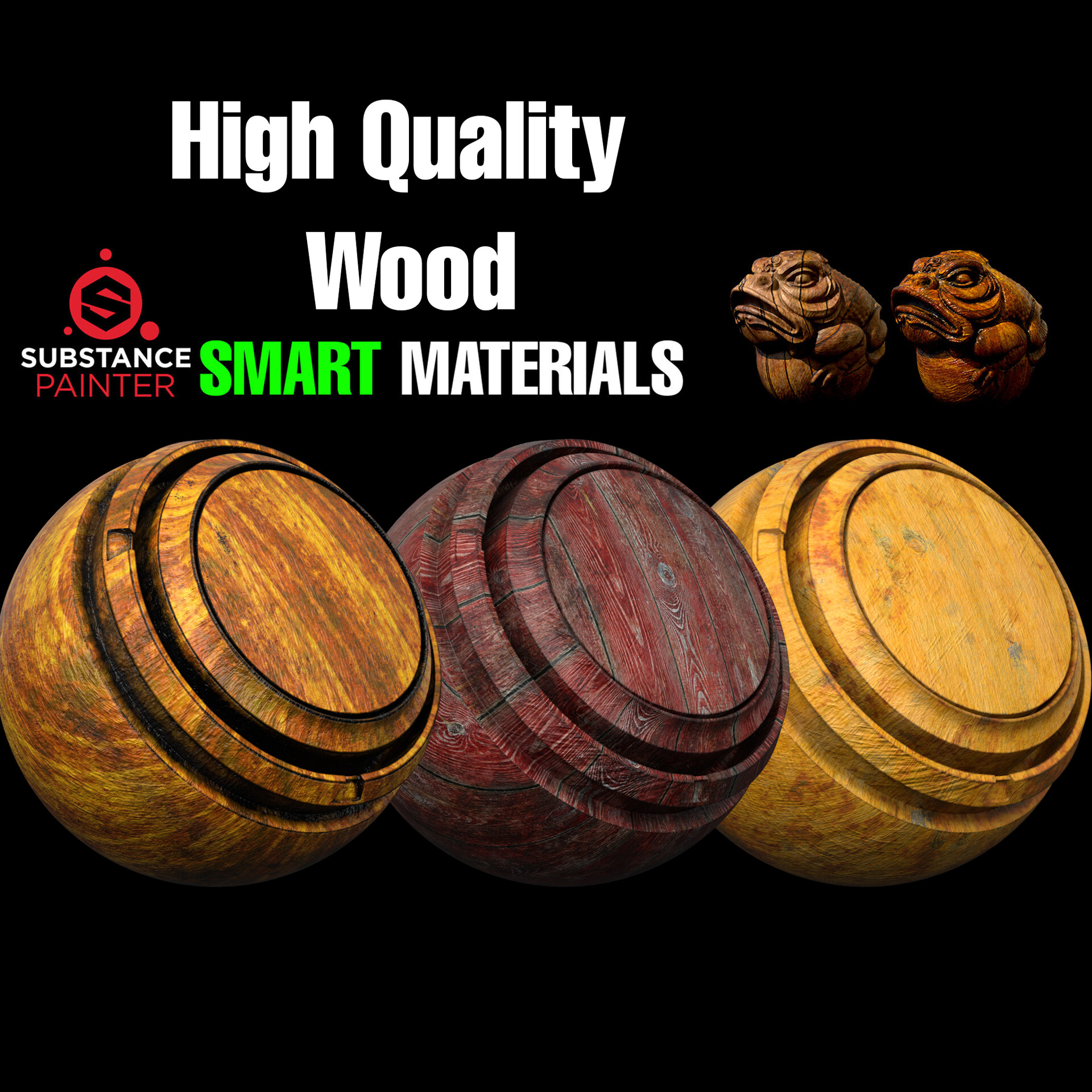 ArtStation - High Quality Smart Materials Bundle