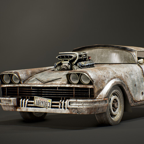 ArtStation - CHRYSALIS HIGHWAYMAN FROM FALLOUT 2