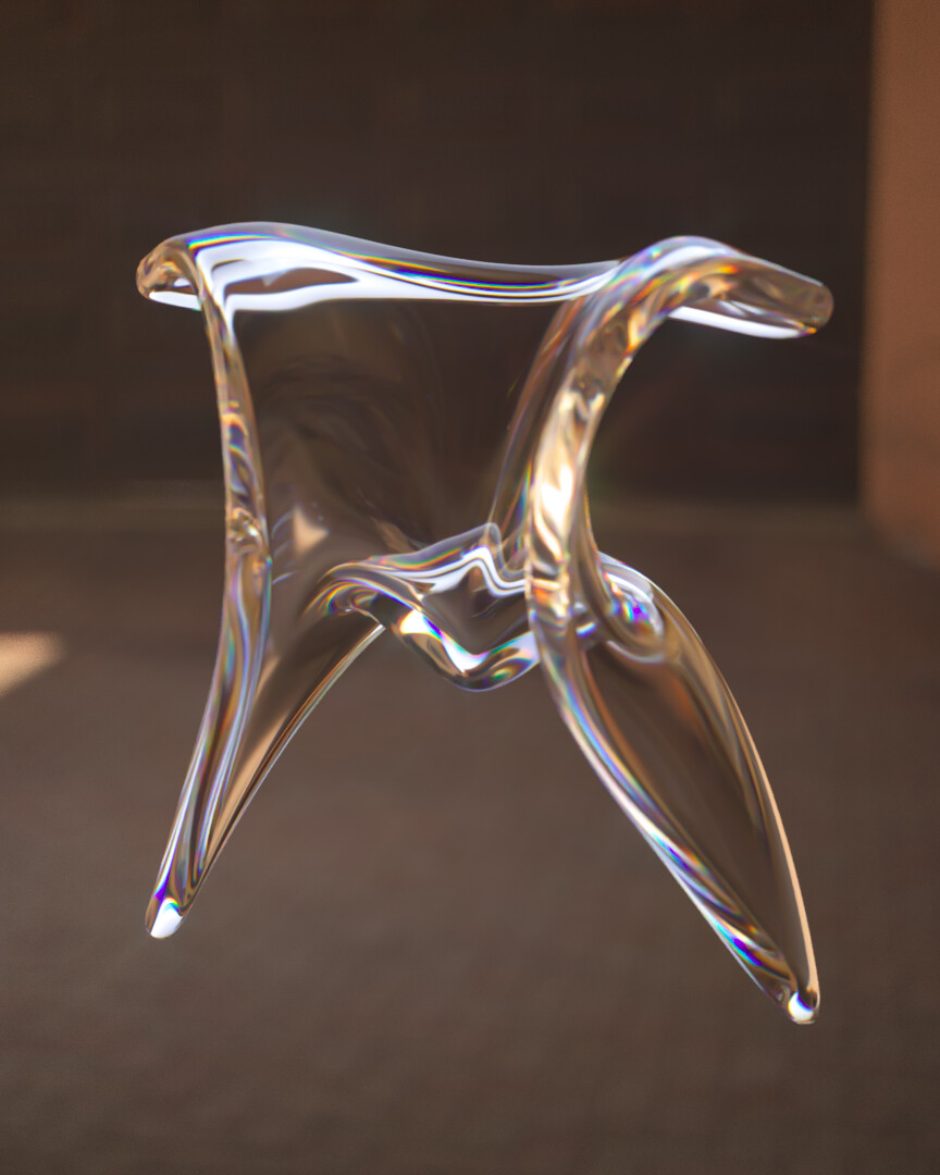 ArtStation - Glass Enneper Surface