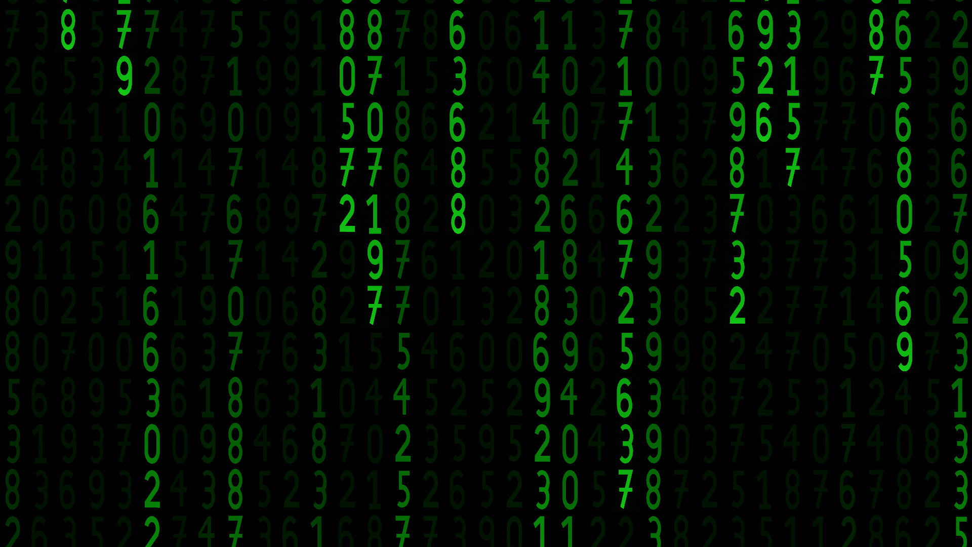 ArtStation - Matrix Code Procedural Textureless Loop