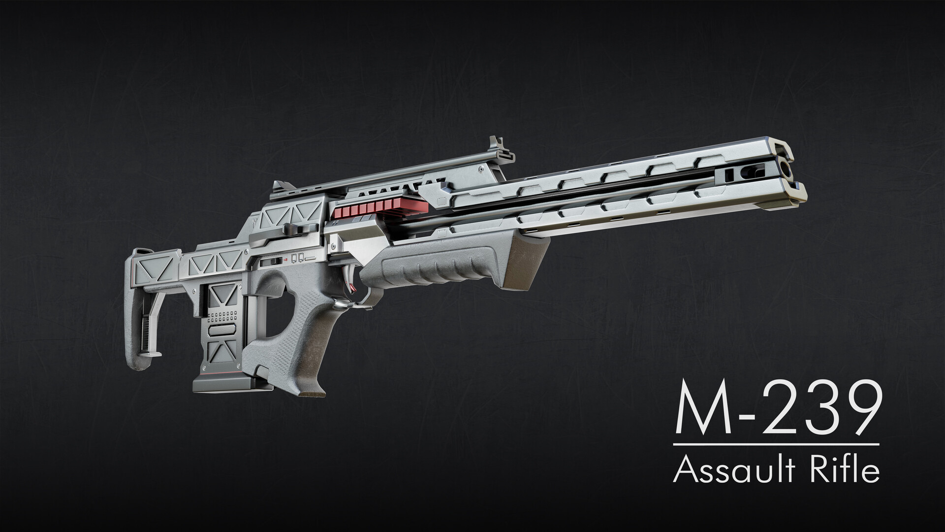 ArtStation - M-239 Rifle