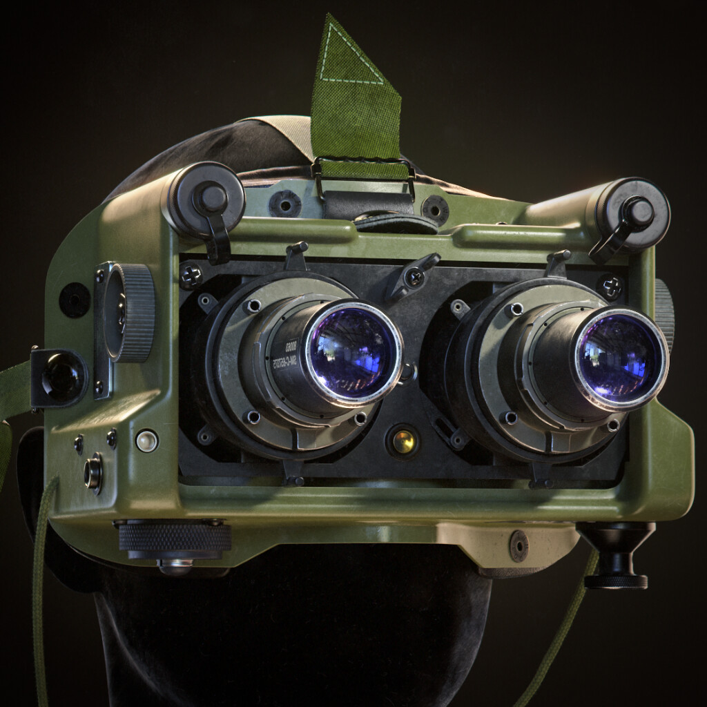 ArtStation - Night Vision Goggles AN/PVS-5A