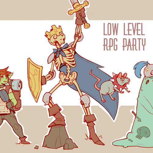 ArtStation - Low Level RPG Party