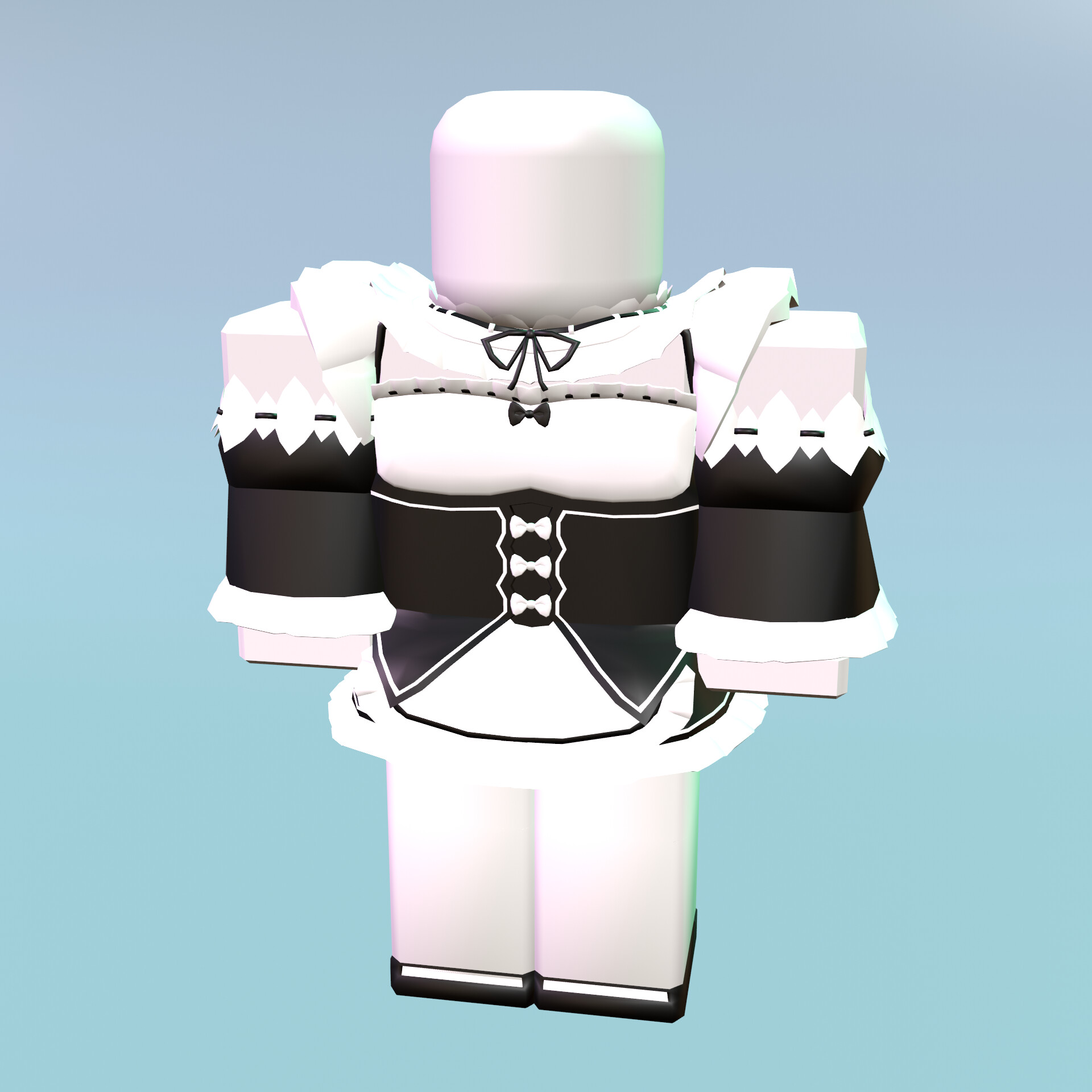 ArtStation - Rem Maid Outfit