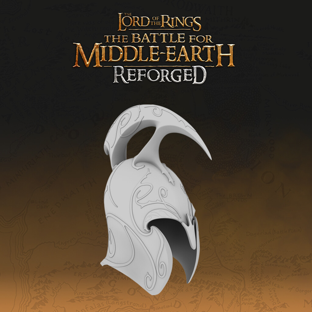 ArtStation - Elven Helmets (BFME: Reforged)