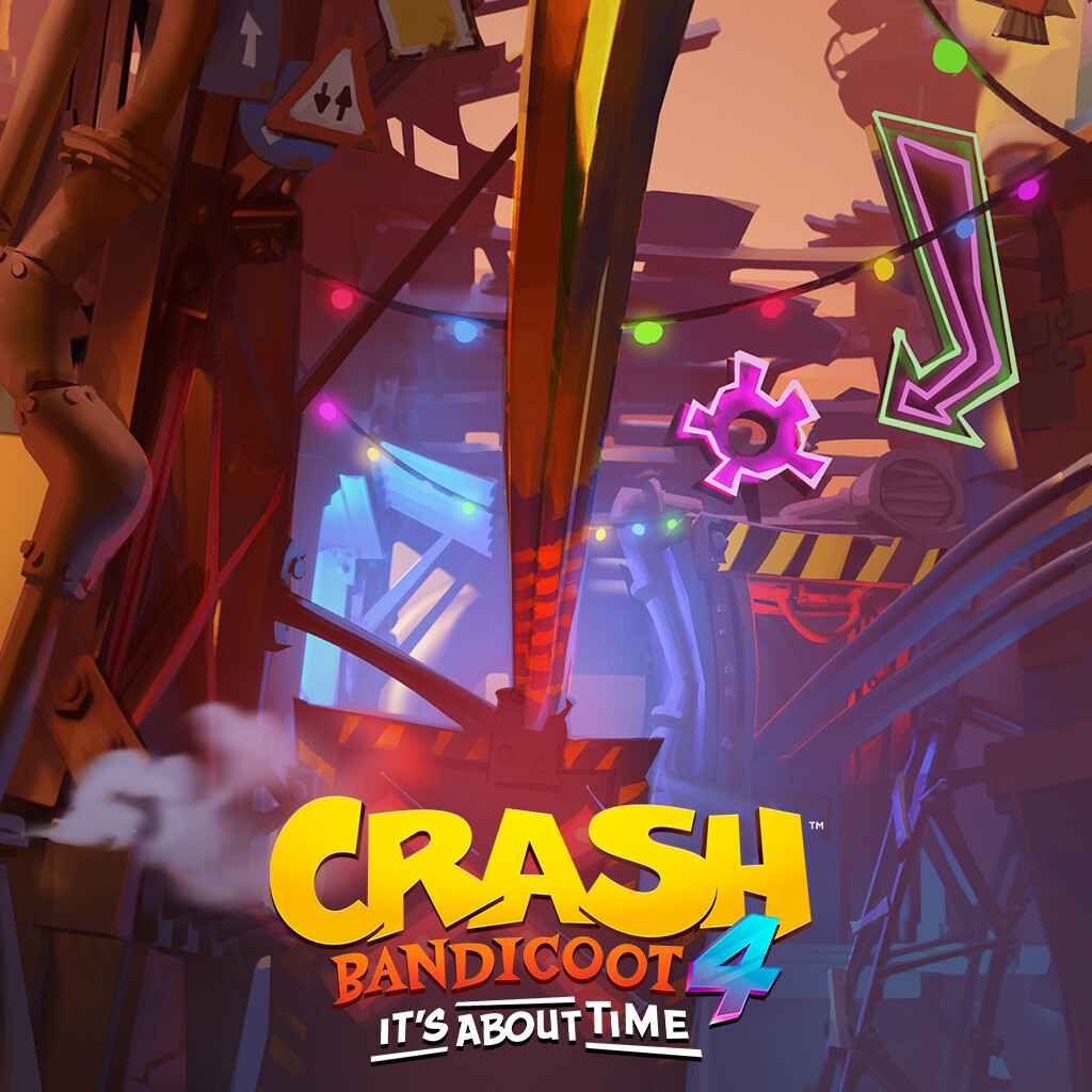 ArtStation - Crash Bandicoot 4 - Crash Compactor concepts