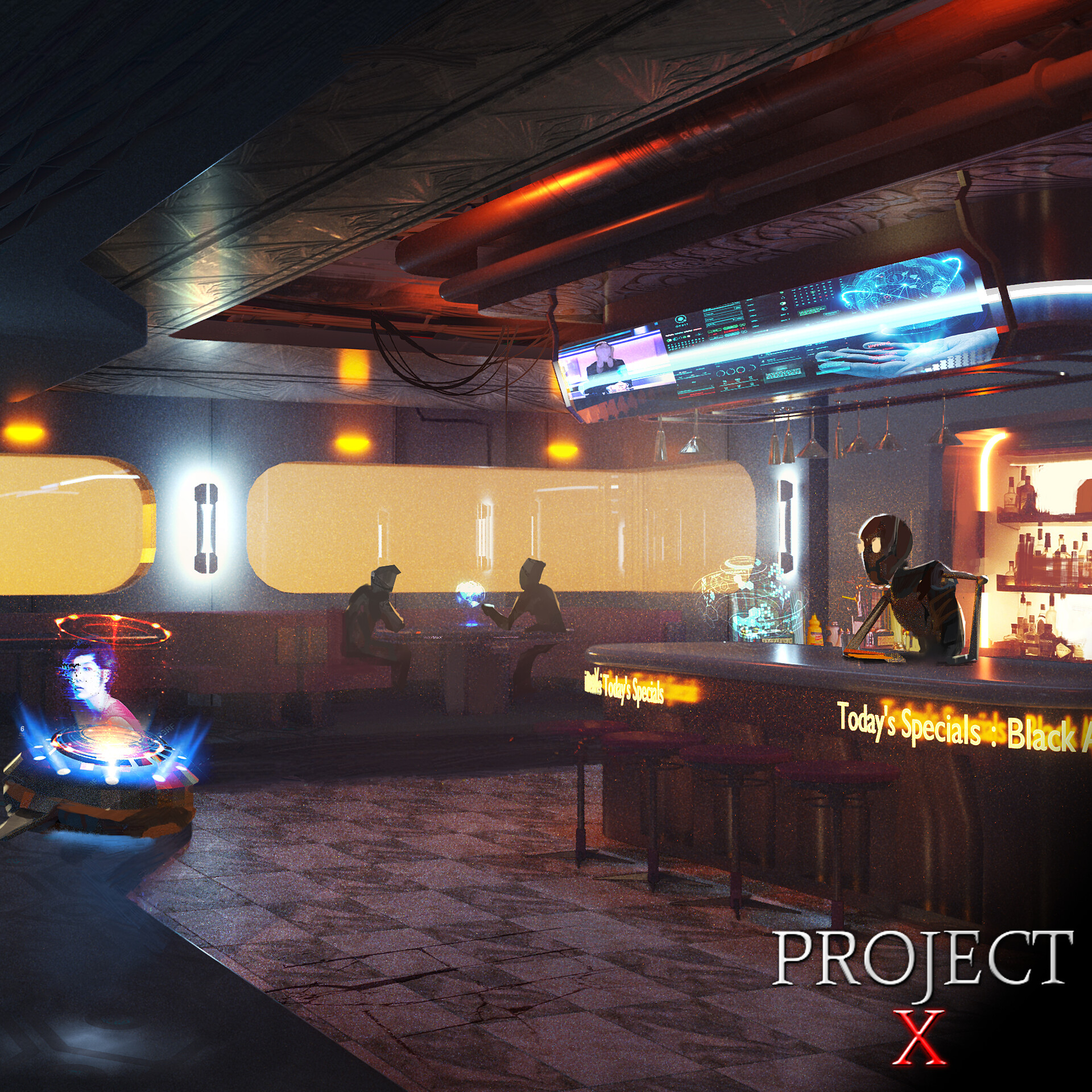 ArtStation - Game Pill - Project X - City Concept 03