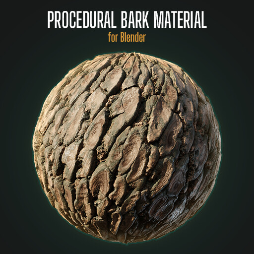 ArtStation - Procedural Bark Material for Blender