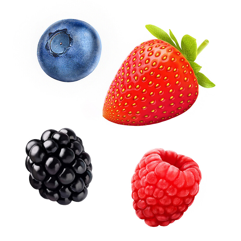 ArtStation - Realistic food illustrations