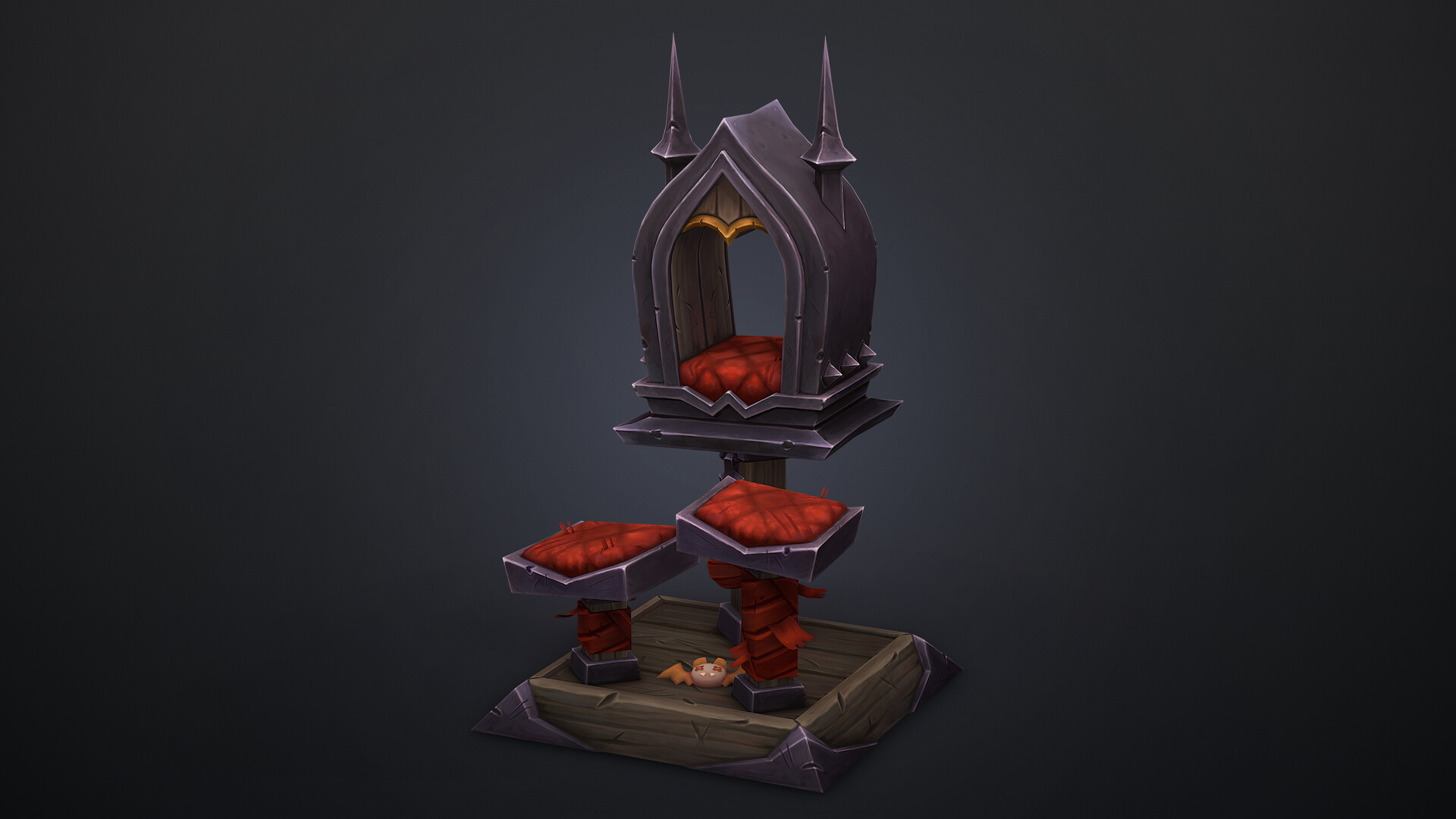 ArtStation - Revendreth Cat Tower - Fan Art