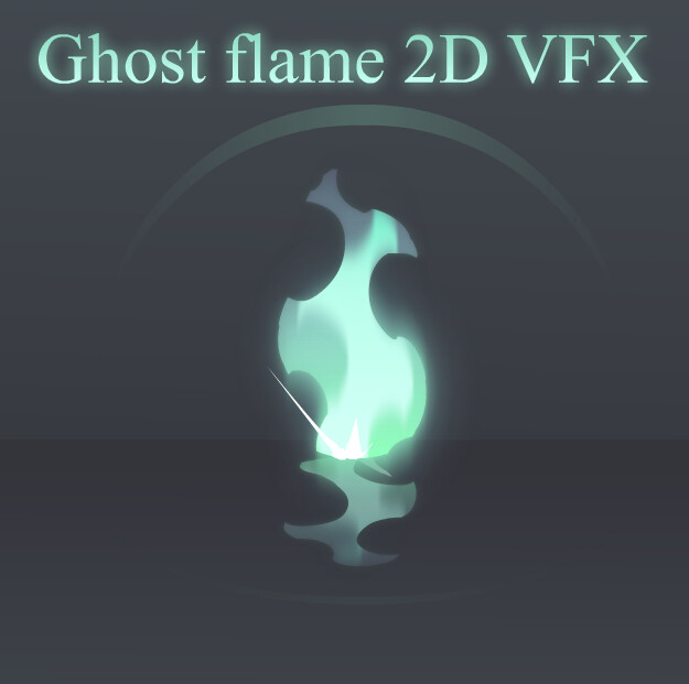 ArtStation - Ghost Flame 2D VFX