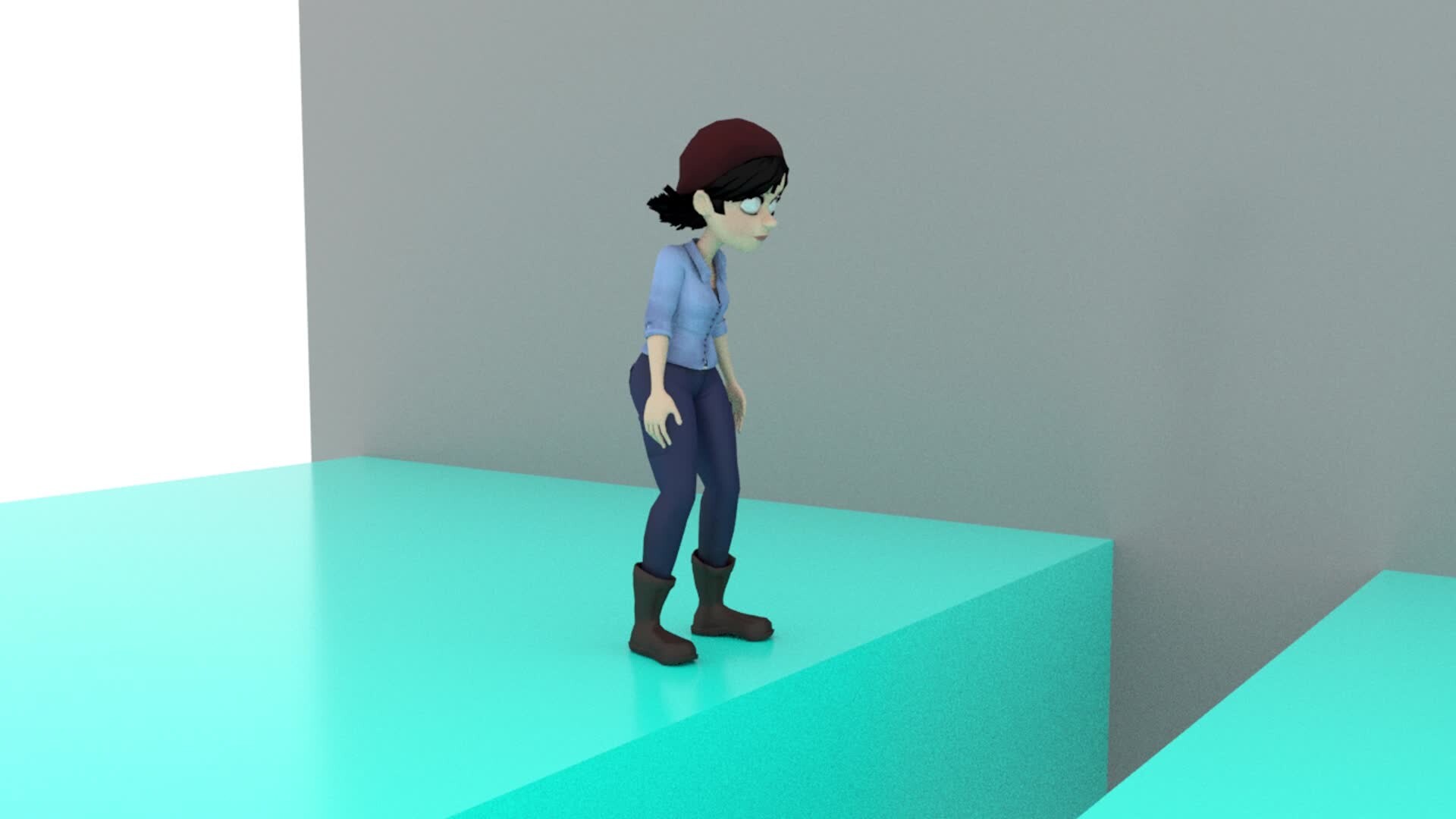 ArtStation - Basic Jump Animation