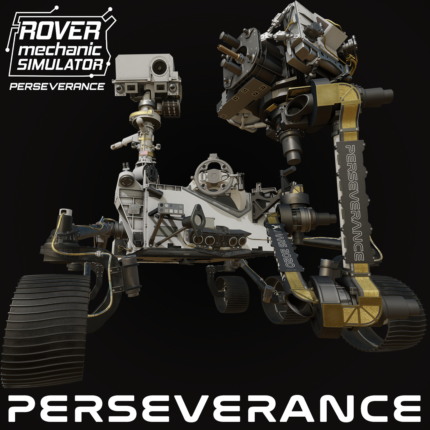 ArtStation - Perseverance Rover