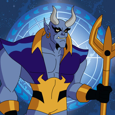 ArtStation - JL - Blue Devil