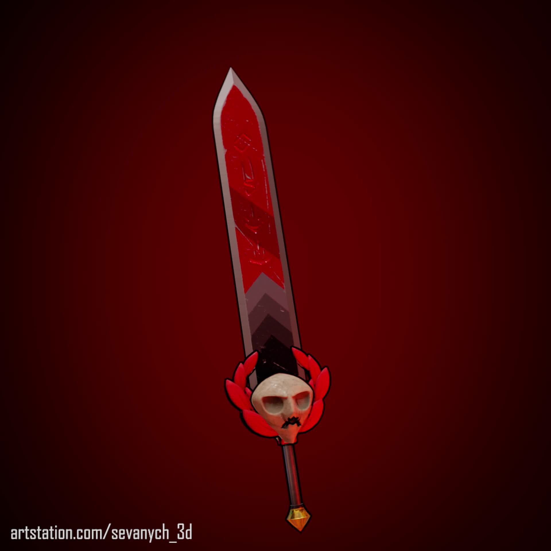 ArtStation - Stygius, the Blade of Underworld from Hades game