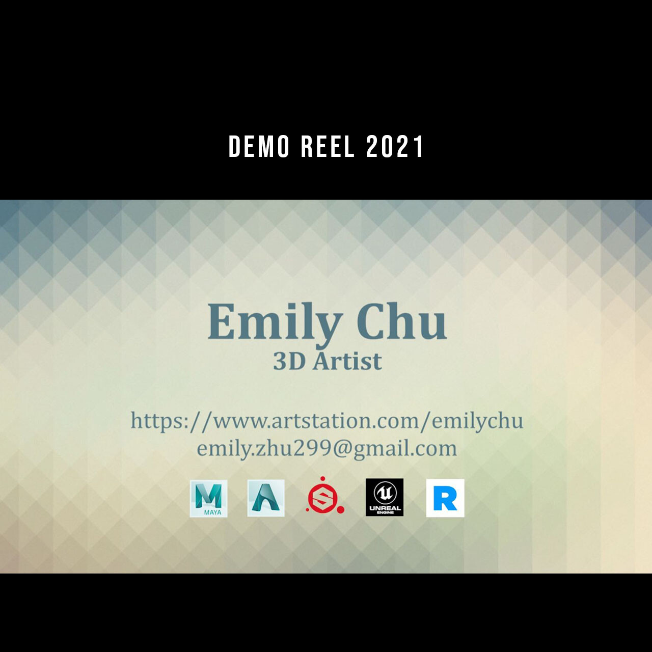 Emily Chu - Emily Chu - Demo Reel 2021
