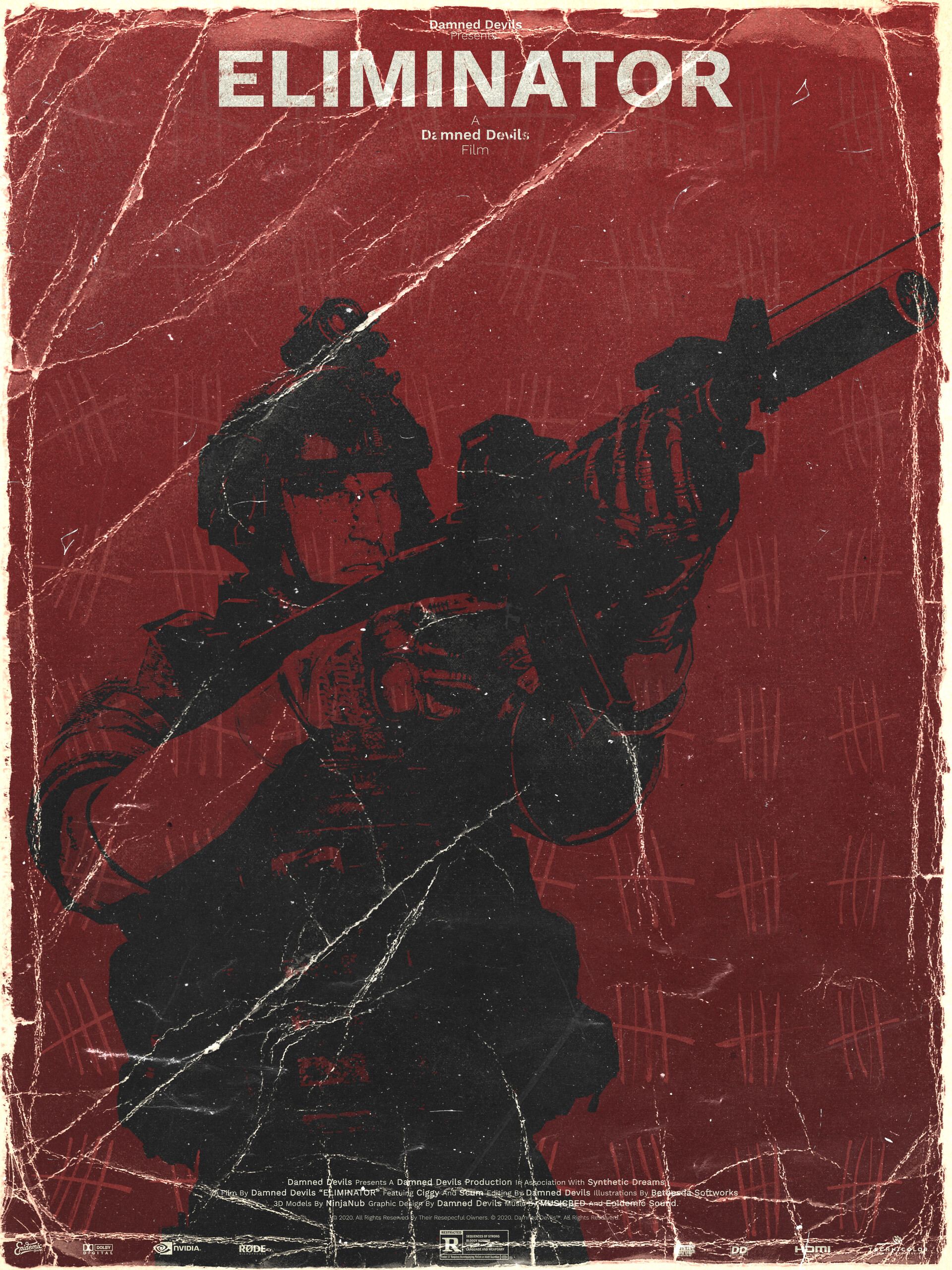 ArtStation - Eliminator - Retro Poster - An Escape From Tarkov Film