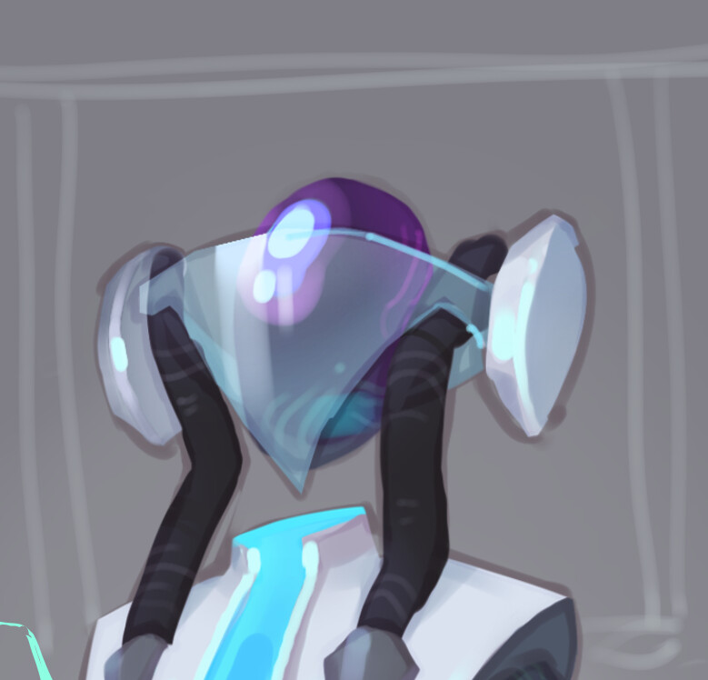 ArtStation - O.R.B - defense bot concept