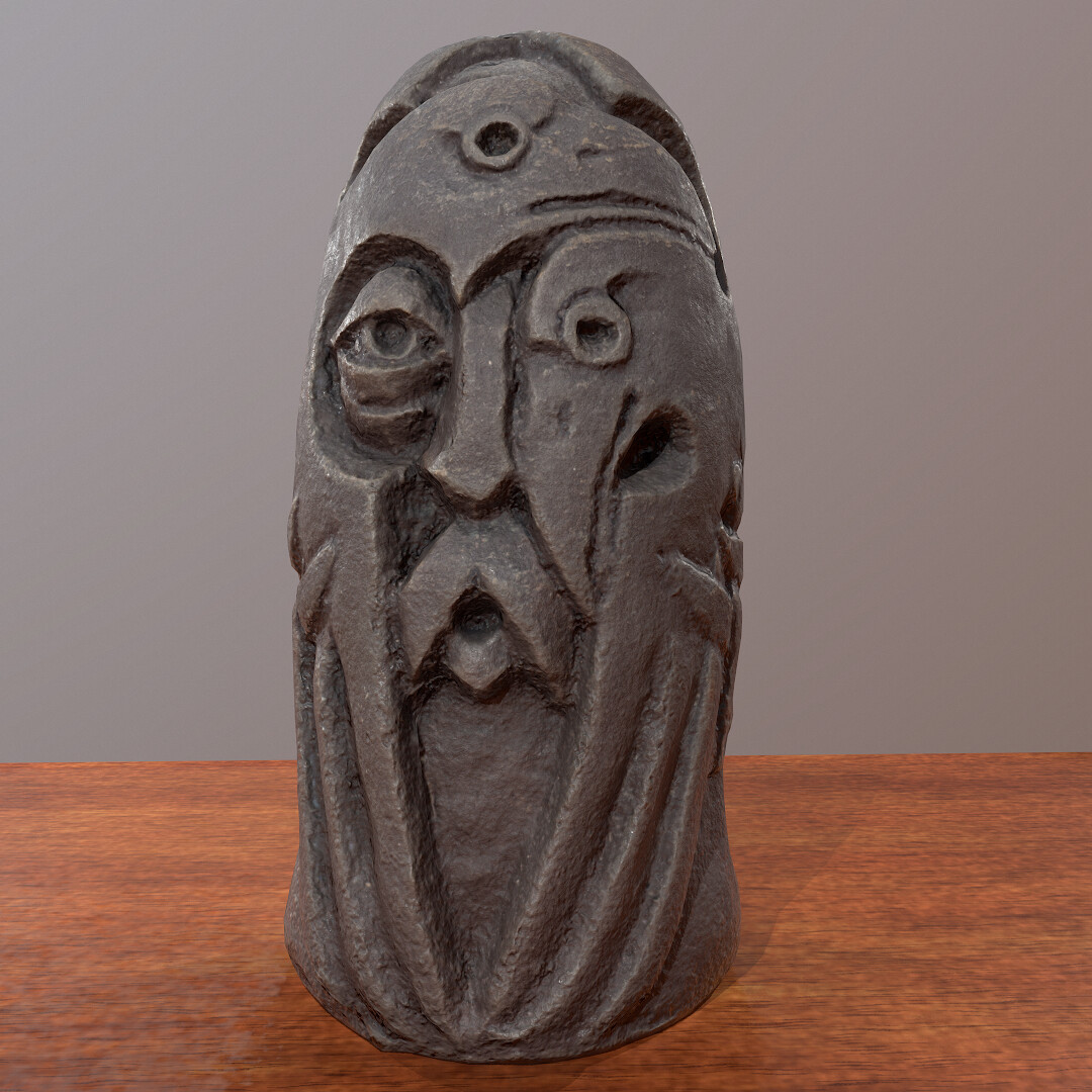 ArtStation - Odin Statue - Photogrammetry