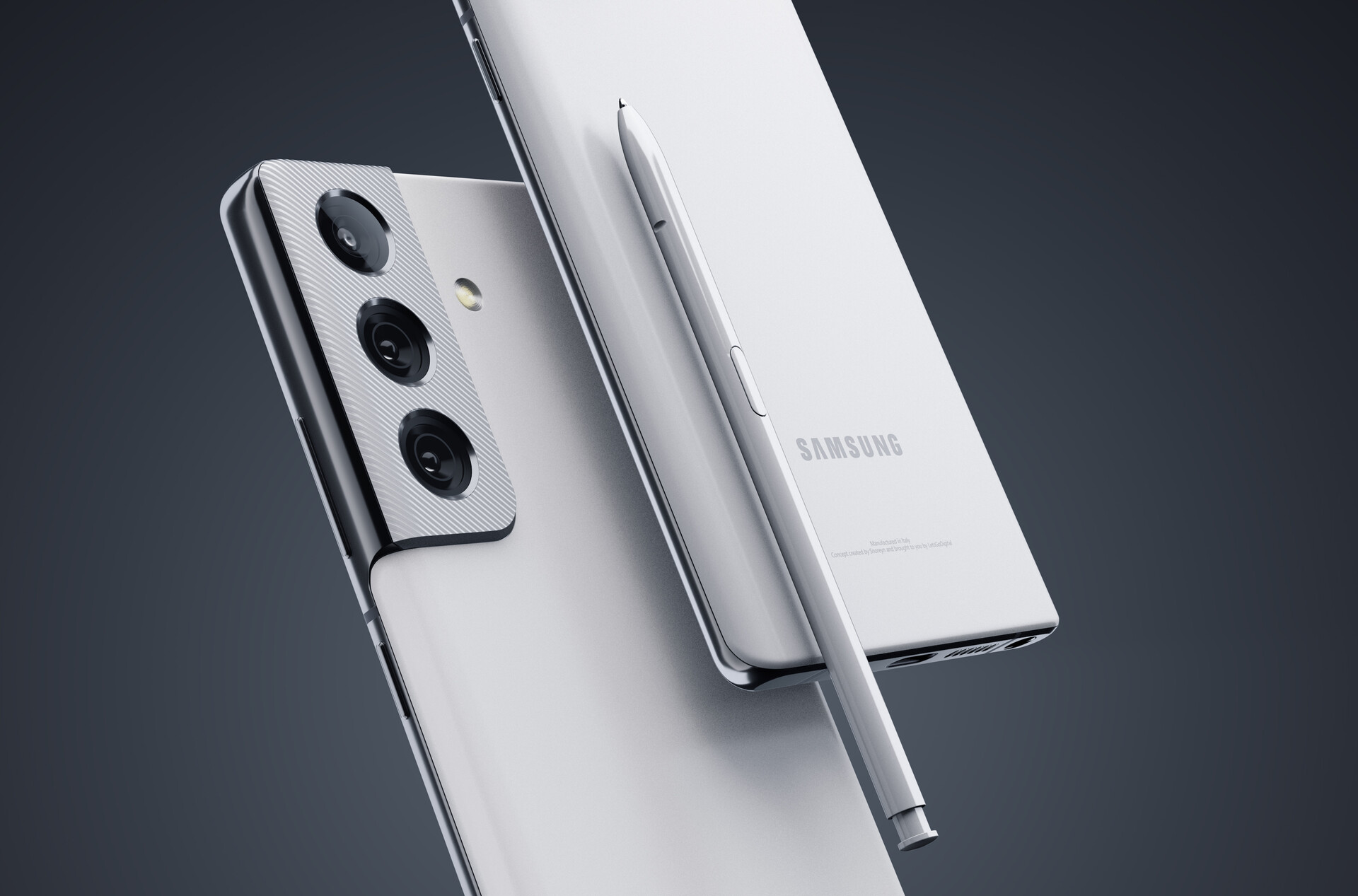 ArtStation - Galaxy Note 21 FE Concept Renders