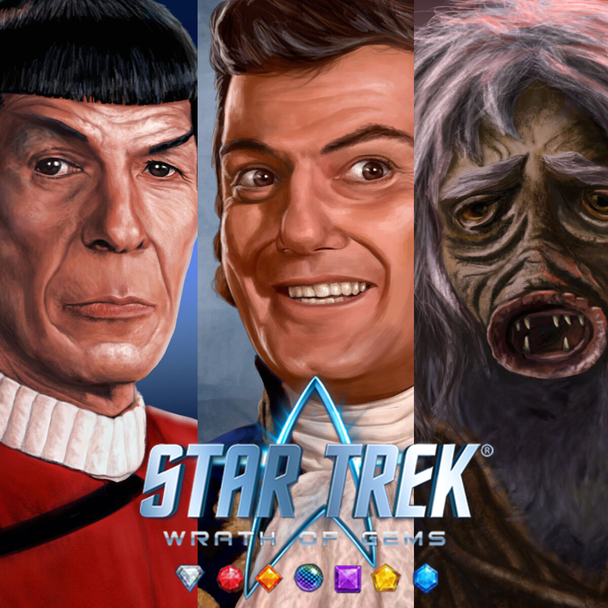 ArtStation - Star Trek TOS characters