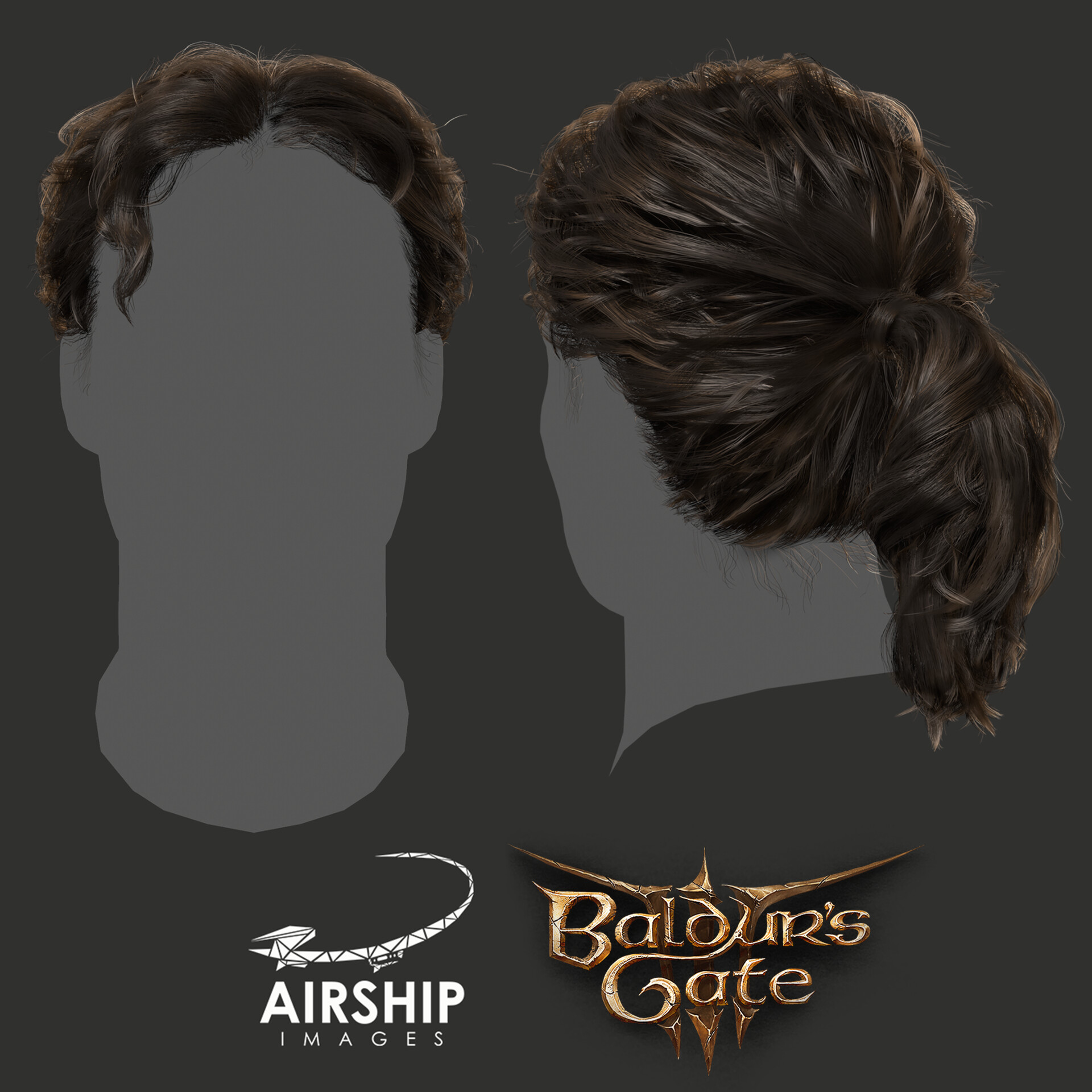 ArtStation - Baldur's Gate III - Hair