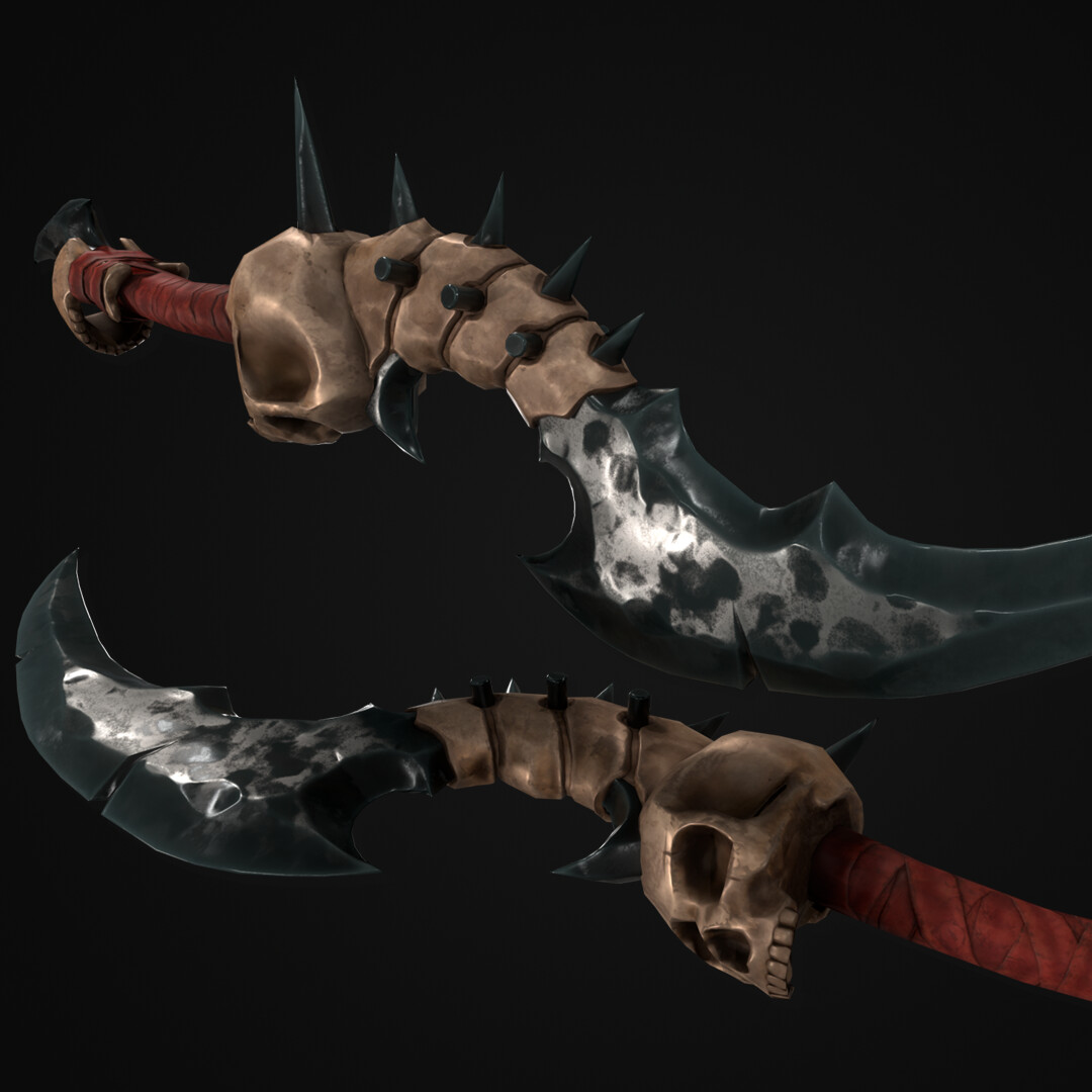 ArtStation - Stylized Black Blade