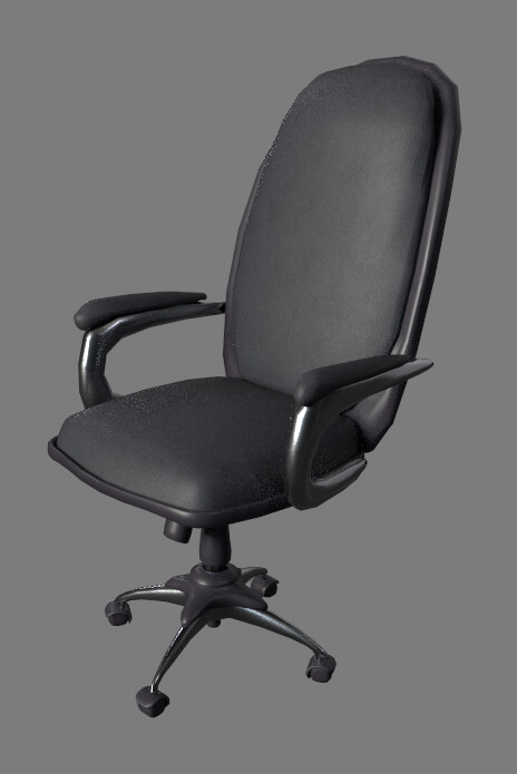 ArtStation - Desk Chair Prop