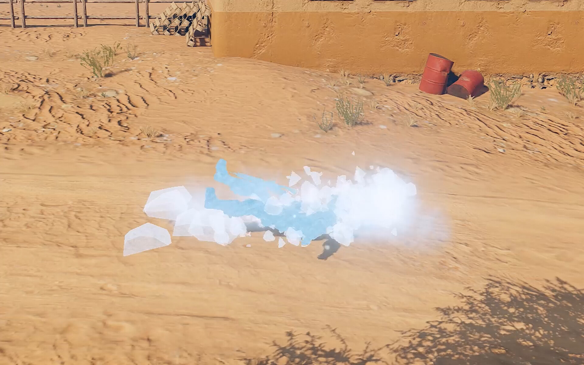 ArtStation - Frozen death effect