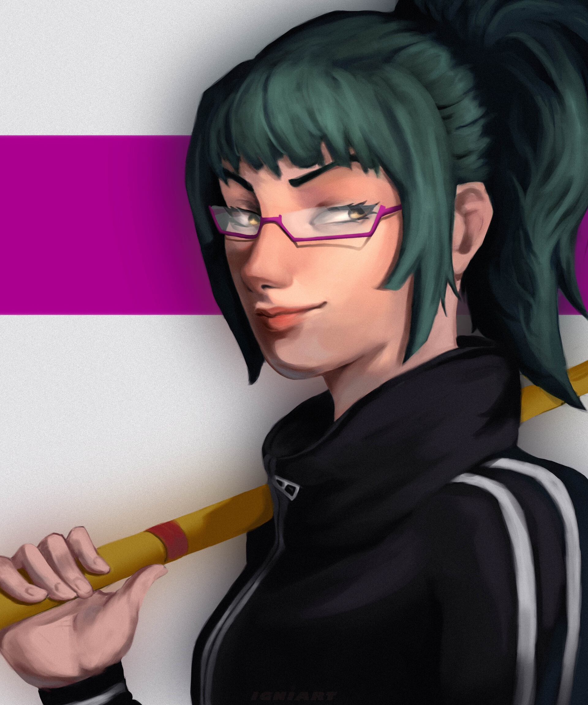 ArtStation - Maki Jujutsu Kaisen