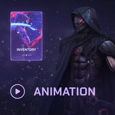 ArtStation - Animated game UI concept.