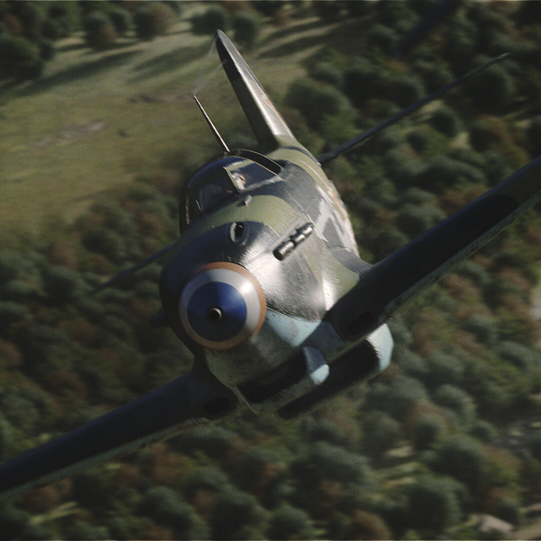 ArtStation - WW2 Dogfight Animation