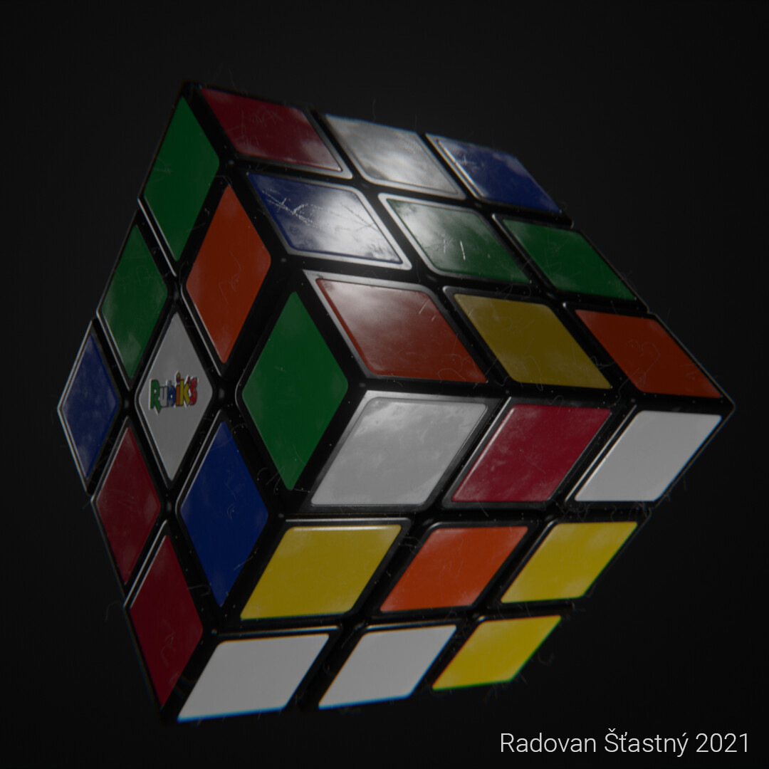 ArtStation - Rubik's cube model