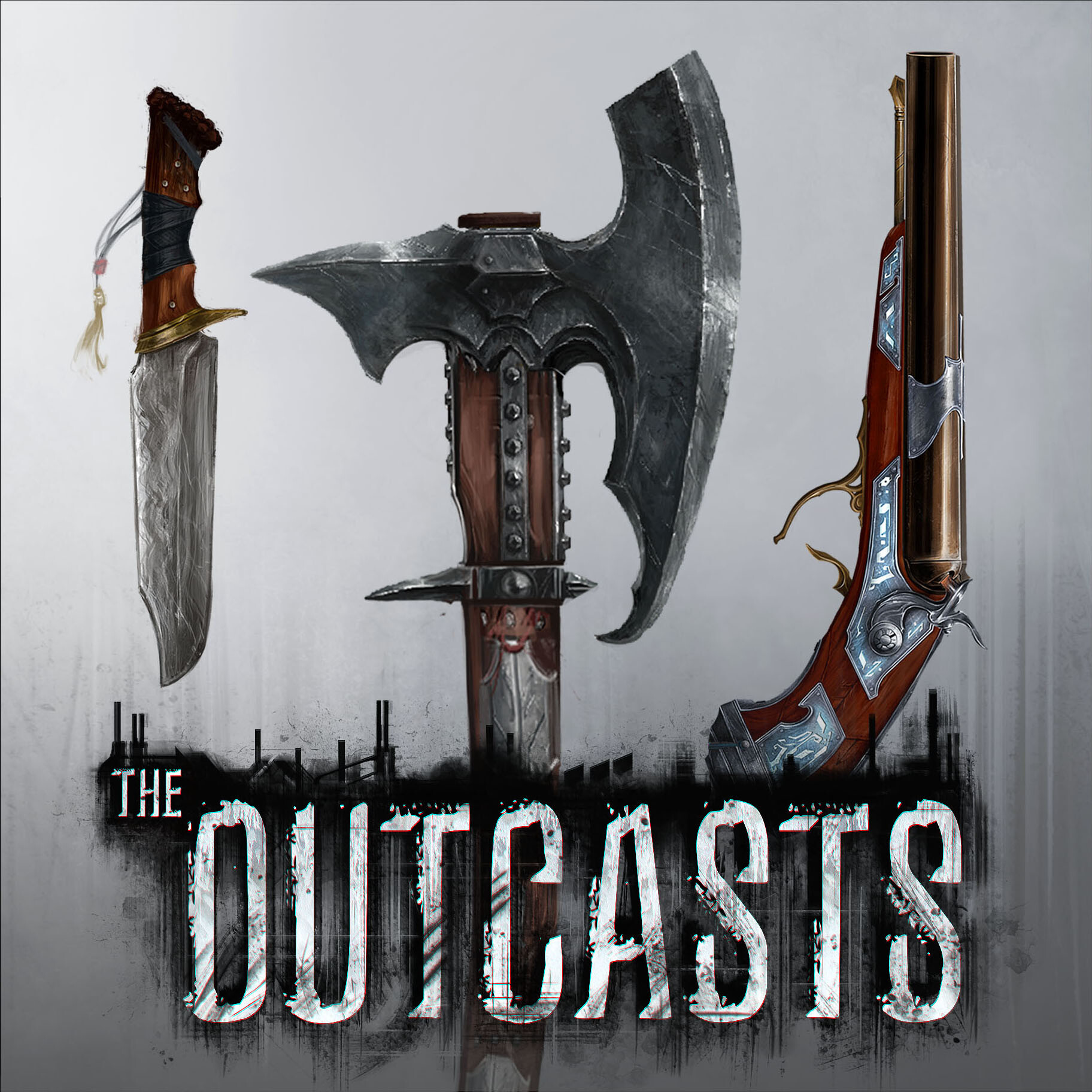 ArtStation - The OUTCASTS - Weapon design: the Bear