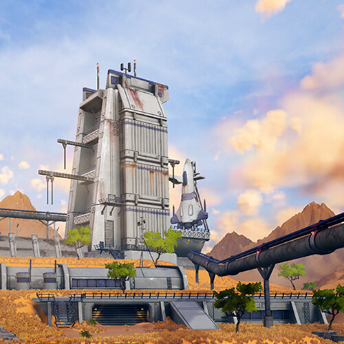 ArtStation - Launch site