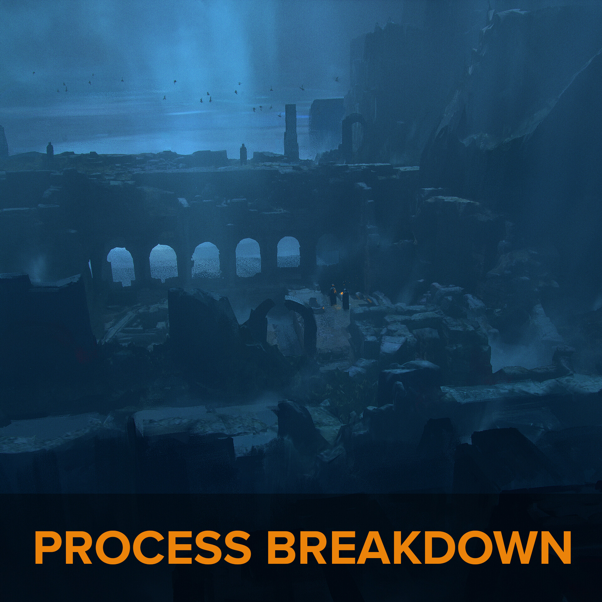 ArtStation - Daily sketches - Process Breakdown