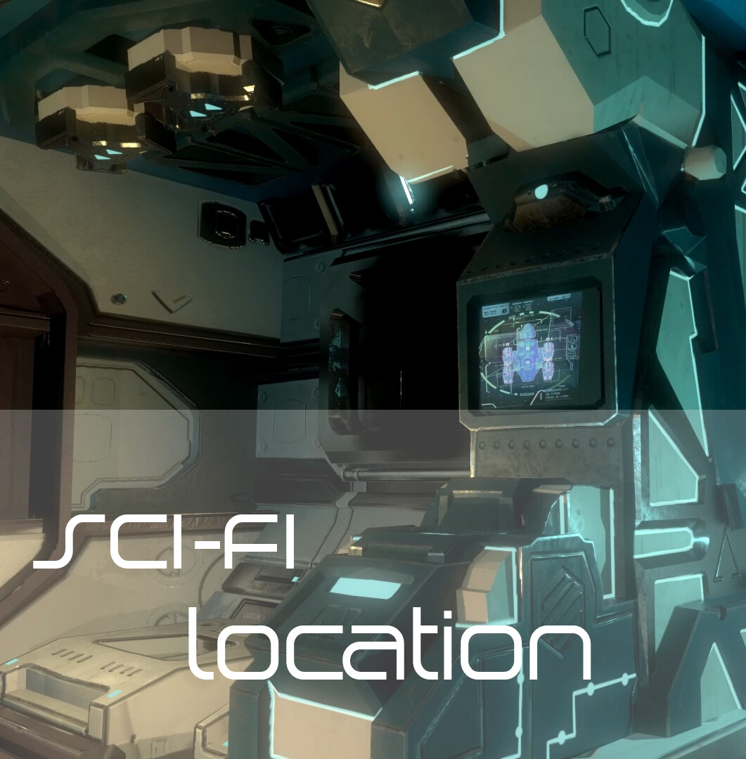 ArtStation - SCI-FI location