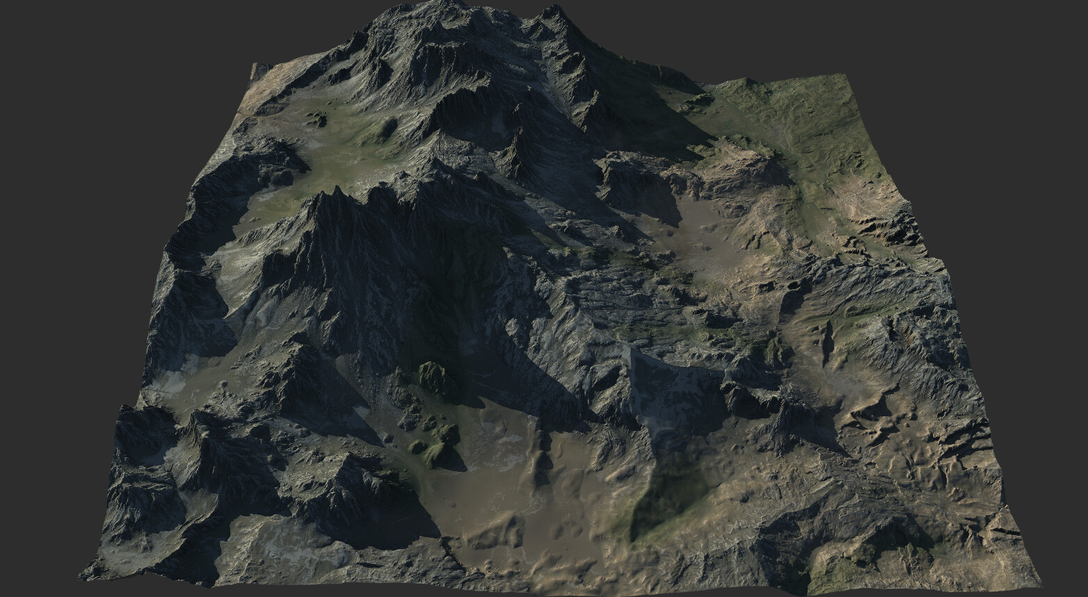 ArtStation - Terrain practice
