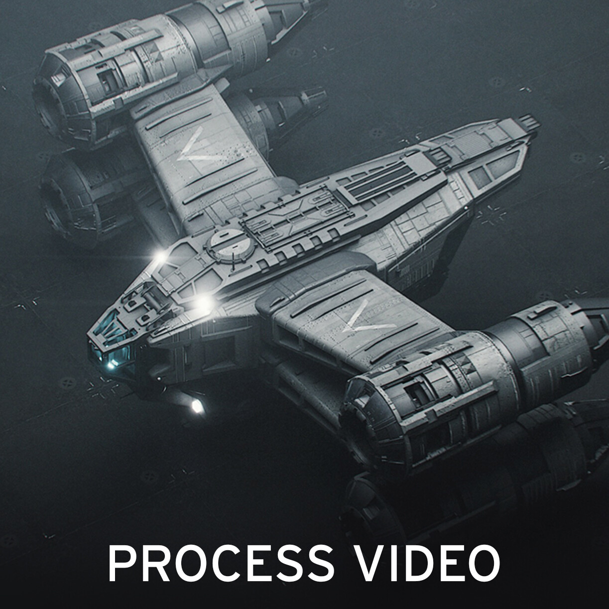 ArtStation - Scifi Ship - Hard Surface Concepting Exercise