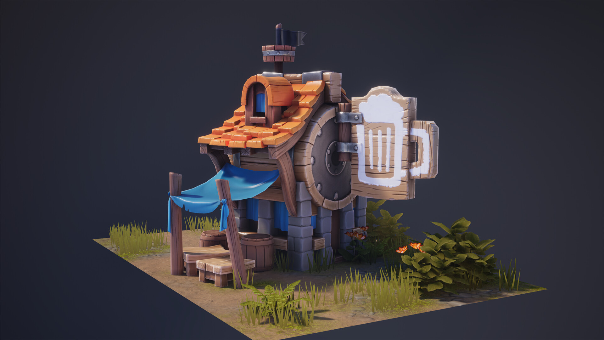 ArtStation - Tavern Stylized
