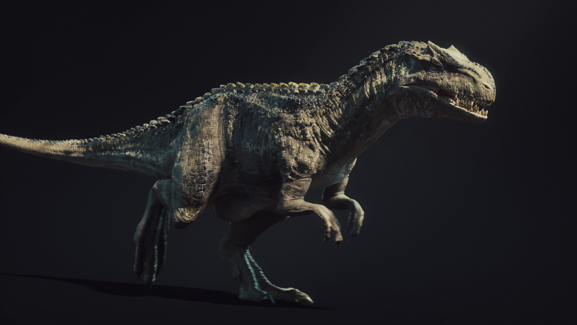 ArtStation - Allosaurus - Muscle-driven creature | in-house test by ...