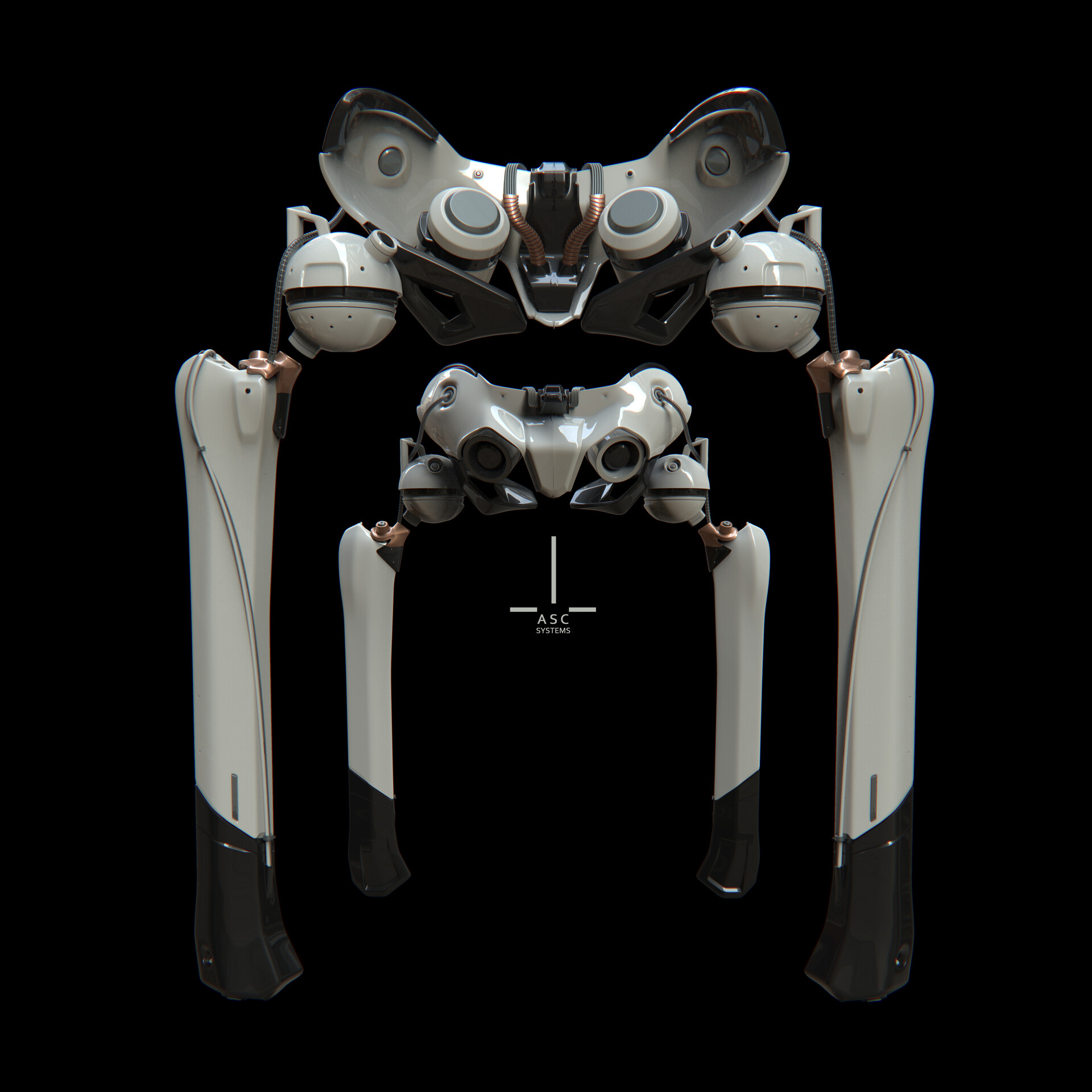 ArtStation - Advanced Skeletal Cyborg Systems - Sci-Fi Structure ...