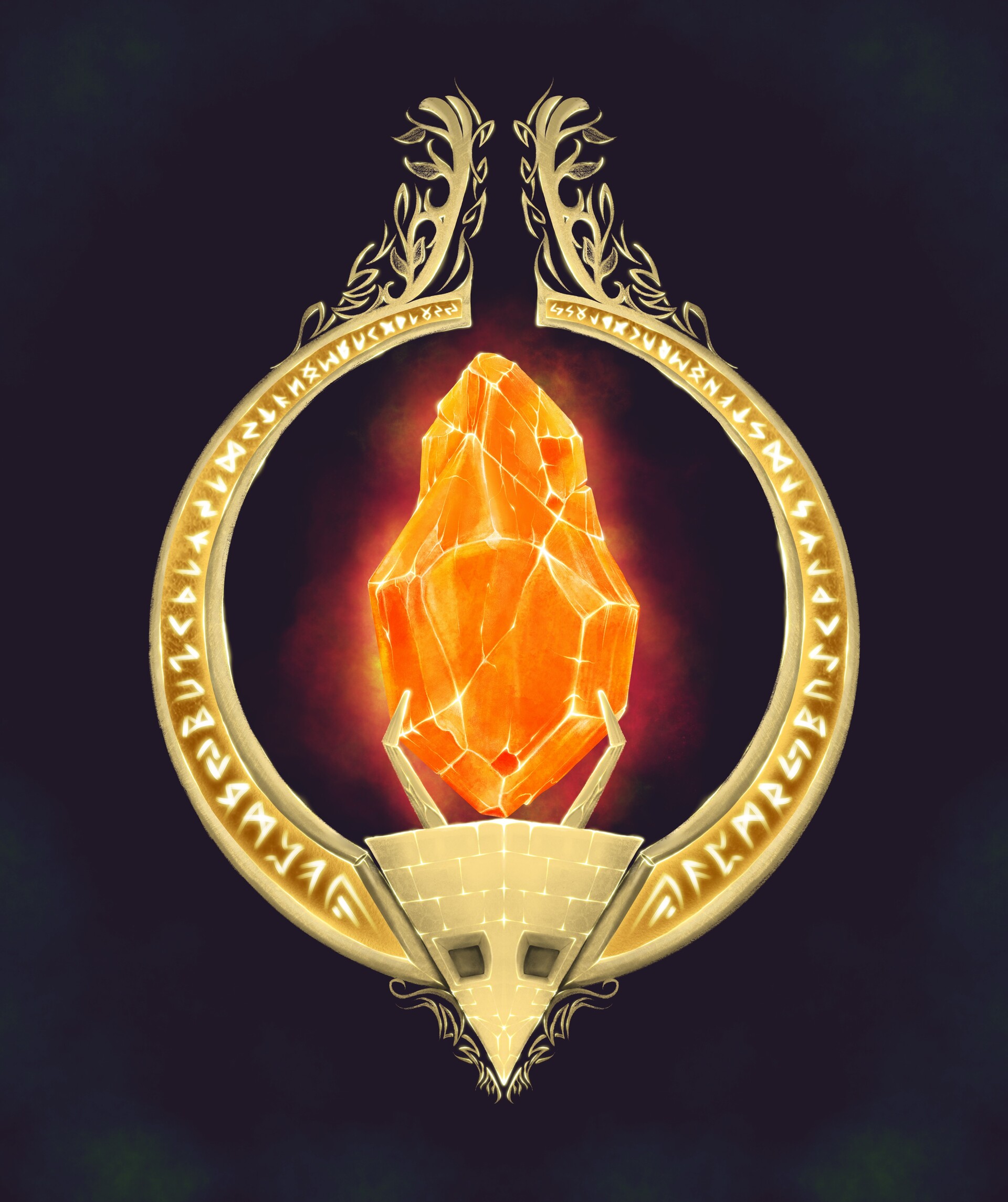 ArtStation - Amber // Crystal Soul