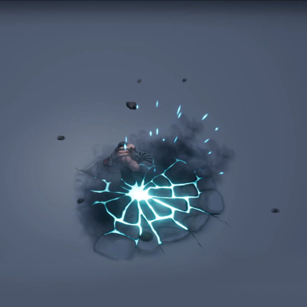 ArtStation - Lightning Slam attack