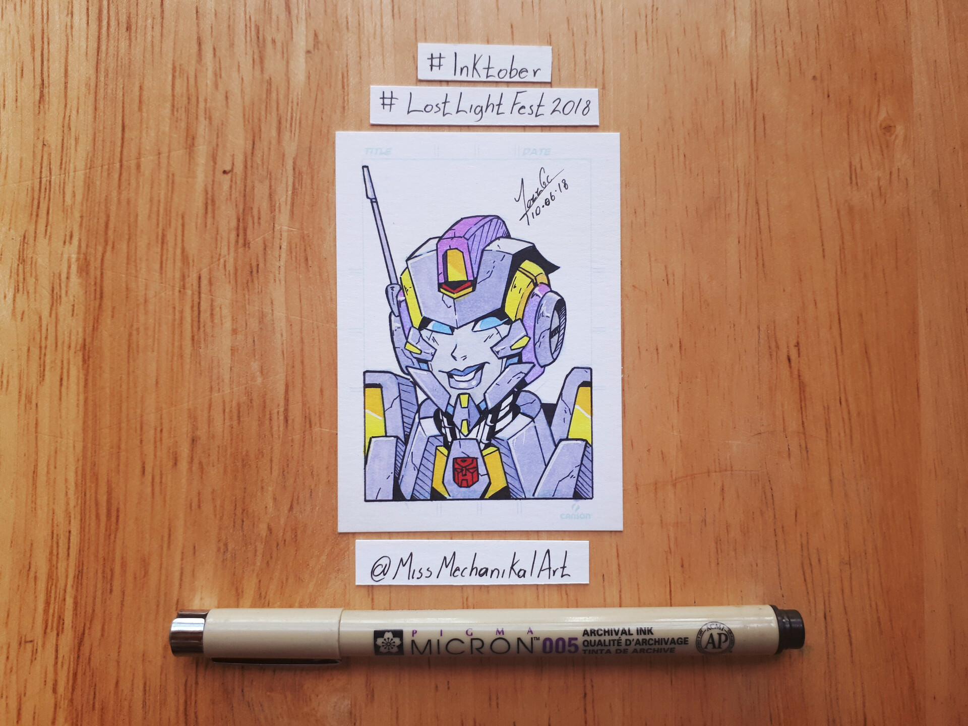 ArtStation - Transformers Inktober 2018
