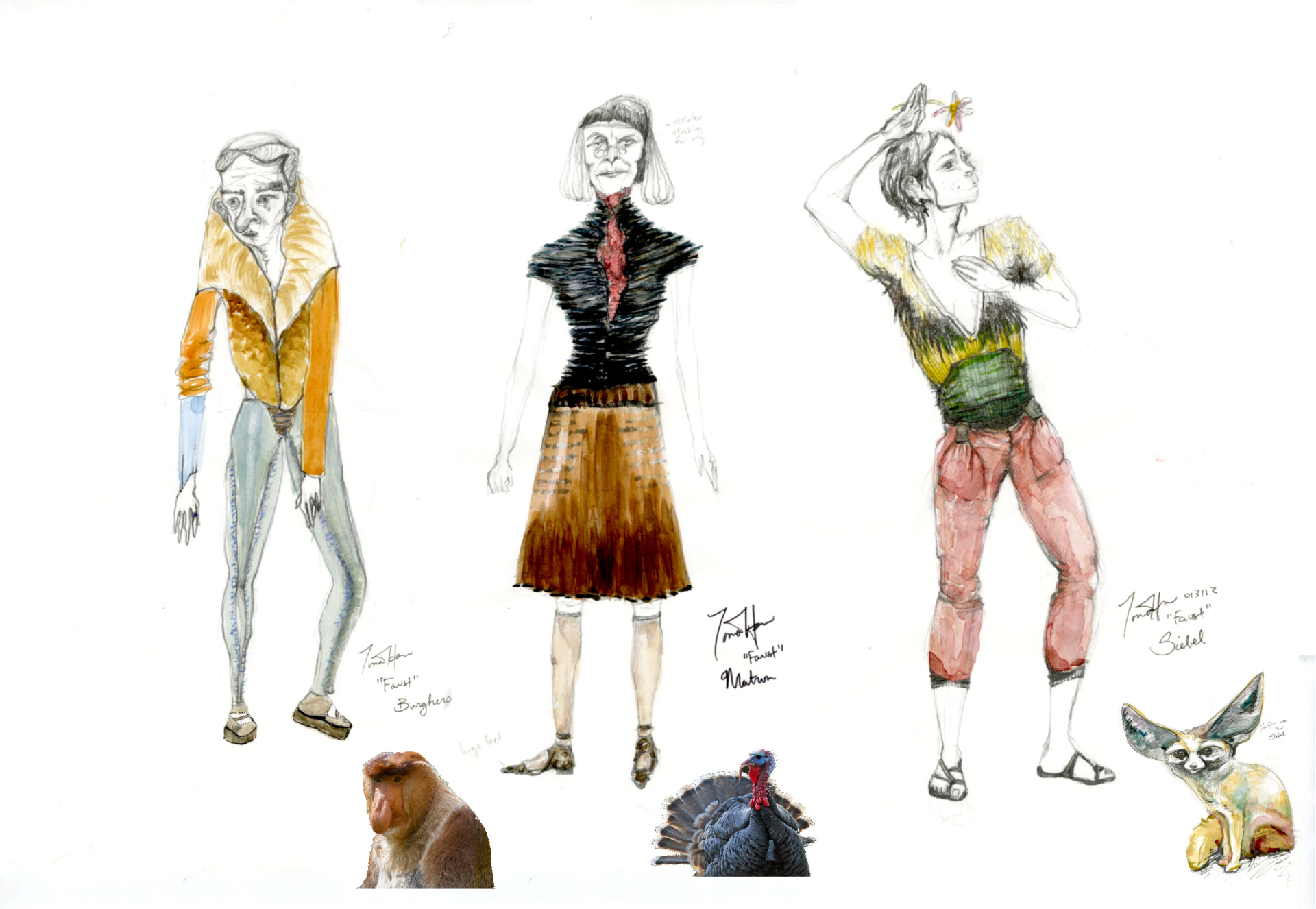 ArtStation - Faust characters