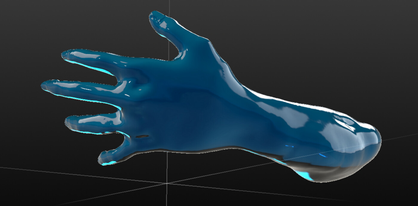 ArtStation - Left Hand Model 2021